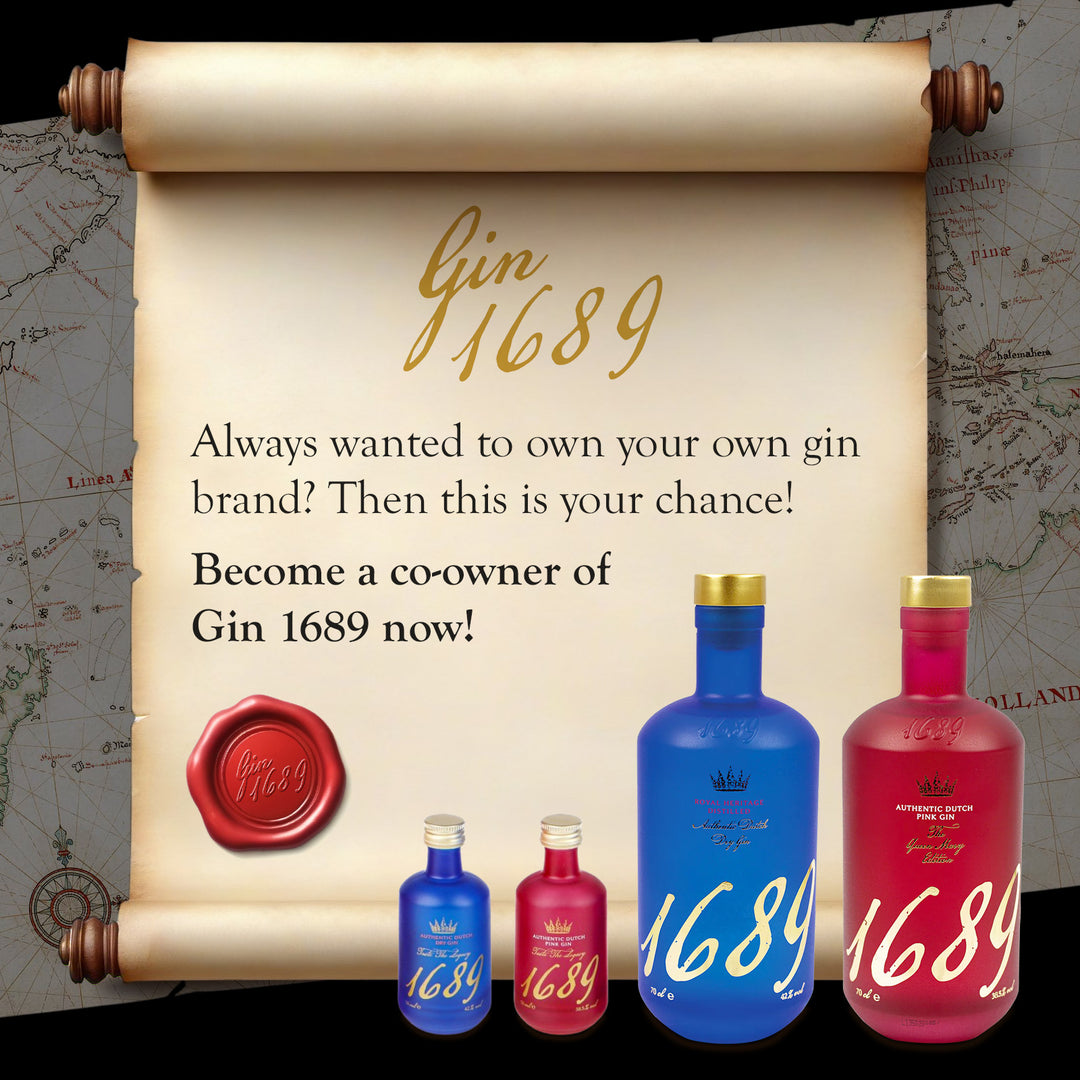 Gin 1689 starts crowdfunding for achieving further international expan