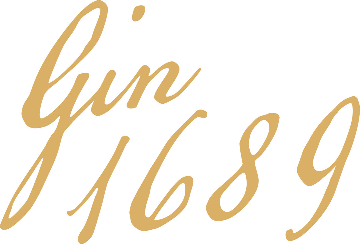Gin 1689 - Taste the Legacy